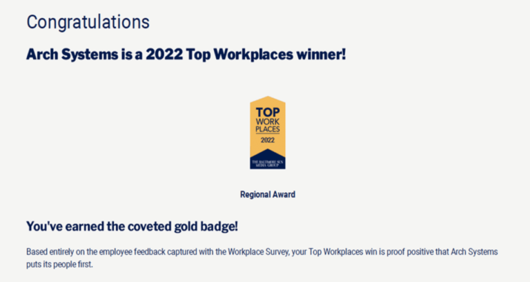 Career - Arch Systems